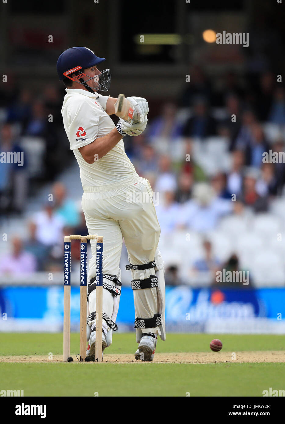 England's Alastair Cook during day one of the 3rd Investec Test match ...