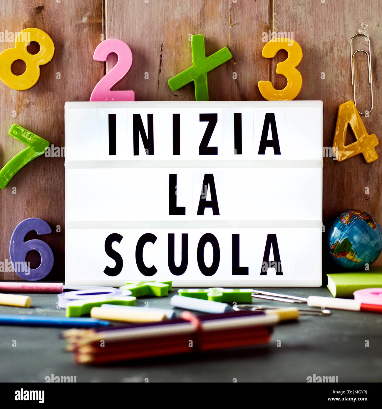 Secondary school classroom italy hi-res stock photography and images ...