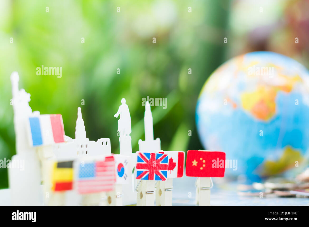 Earth day flag hi-res stock photography and images - Alamy