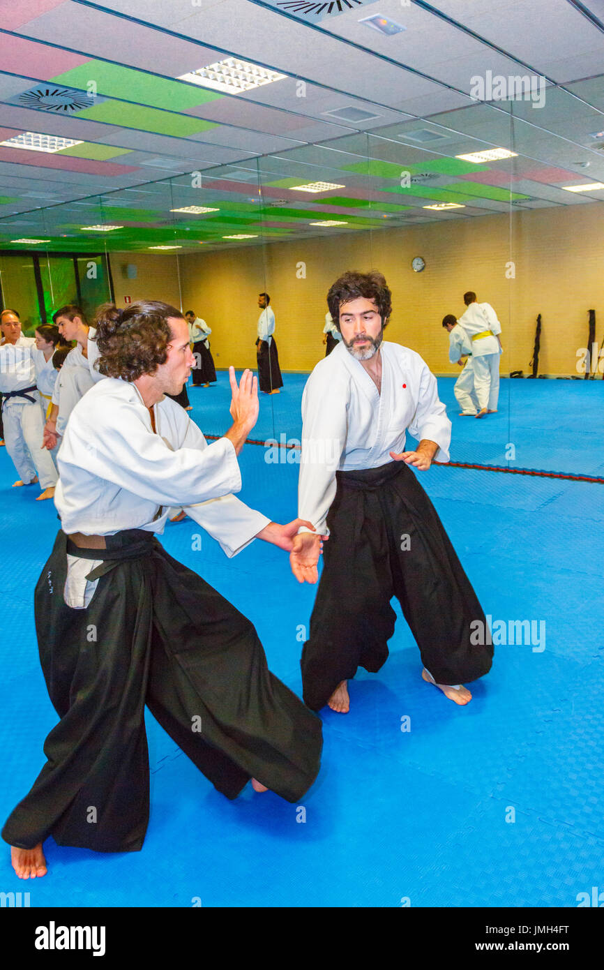 Aikido movements hi-res stock photography and images - Alamy