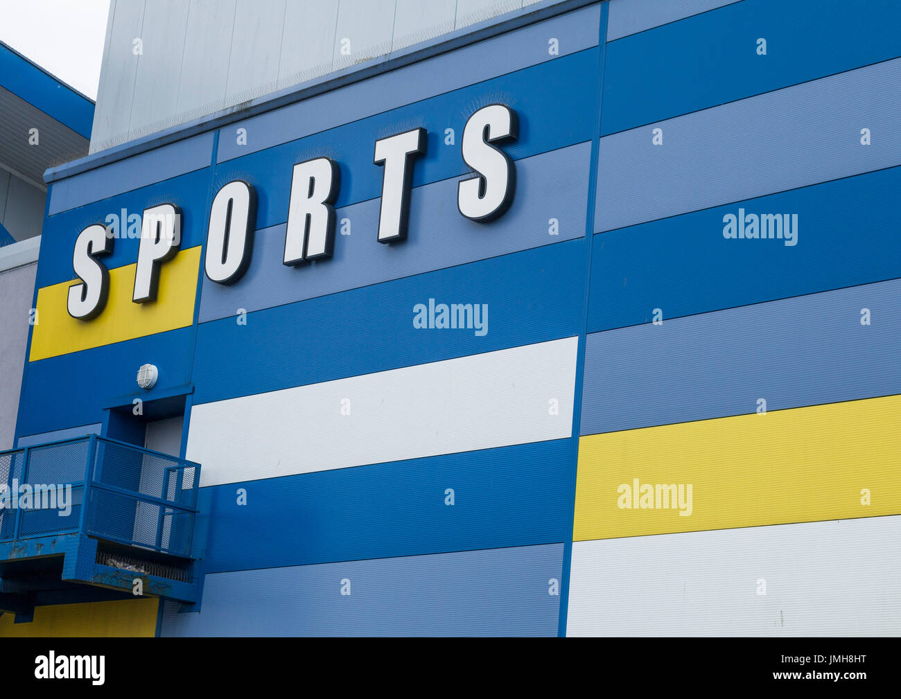 Sports signage hi-res stock photography and images - Alamy