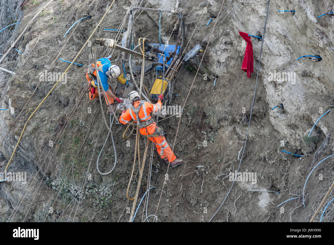 Rock Drilling Stock Photos & Rock Drilling Stock Images - Alamy