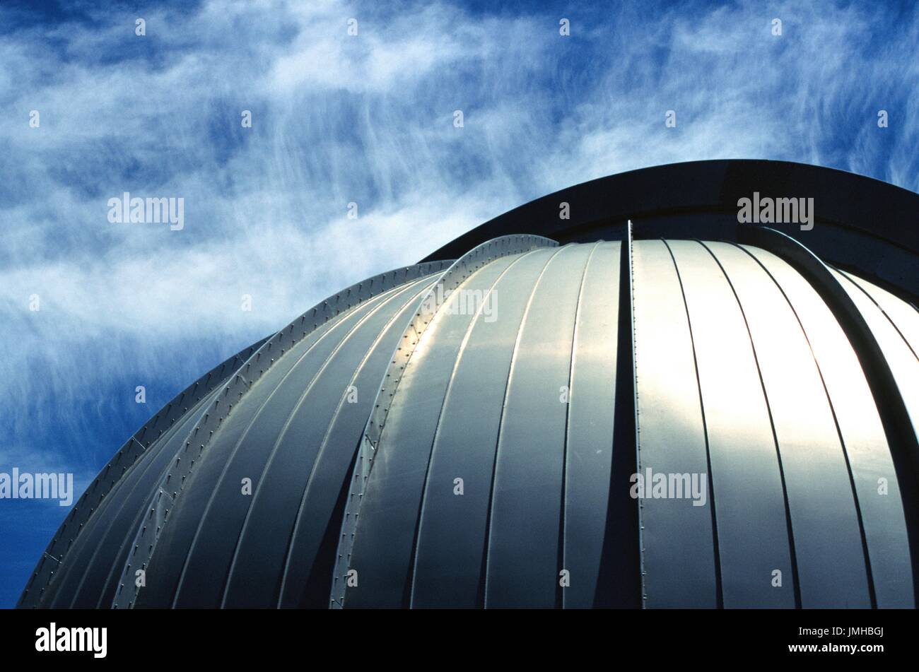 Dome of telescope observatory at the Chabot Space and Science Center, a ...