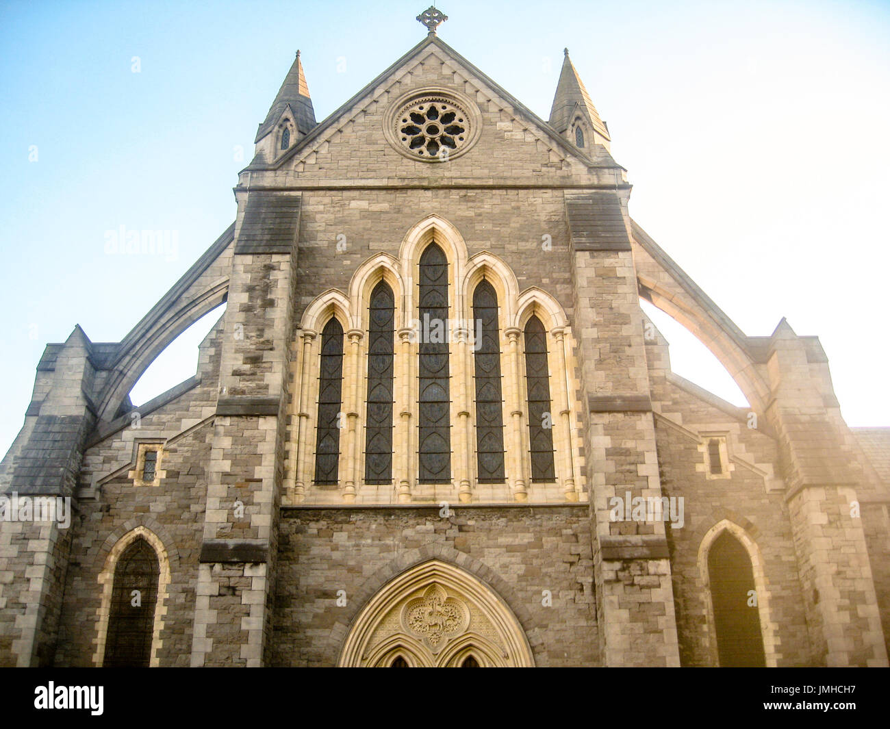 Cathedral front view Stock Photo - Alamy