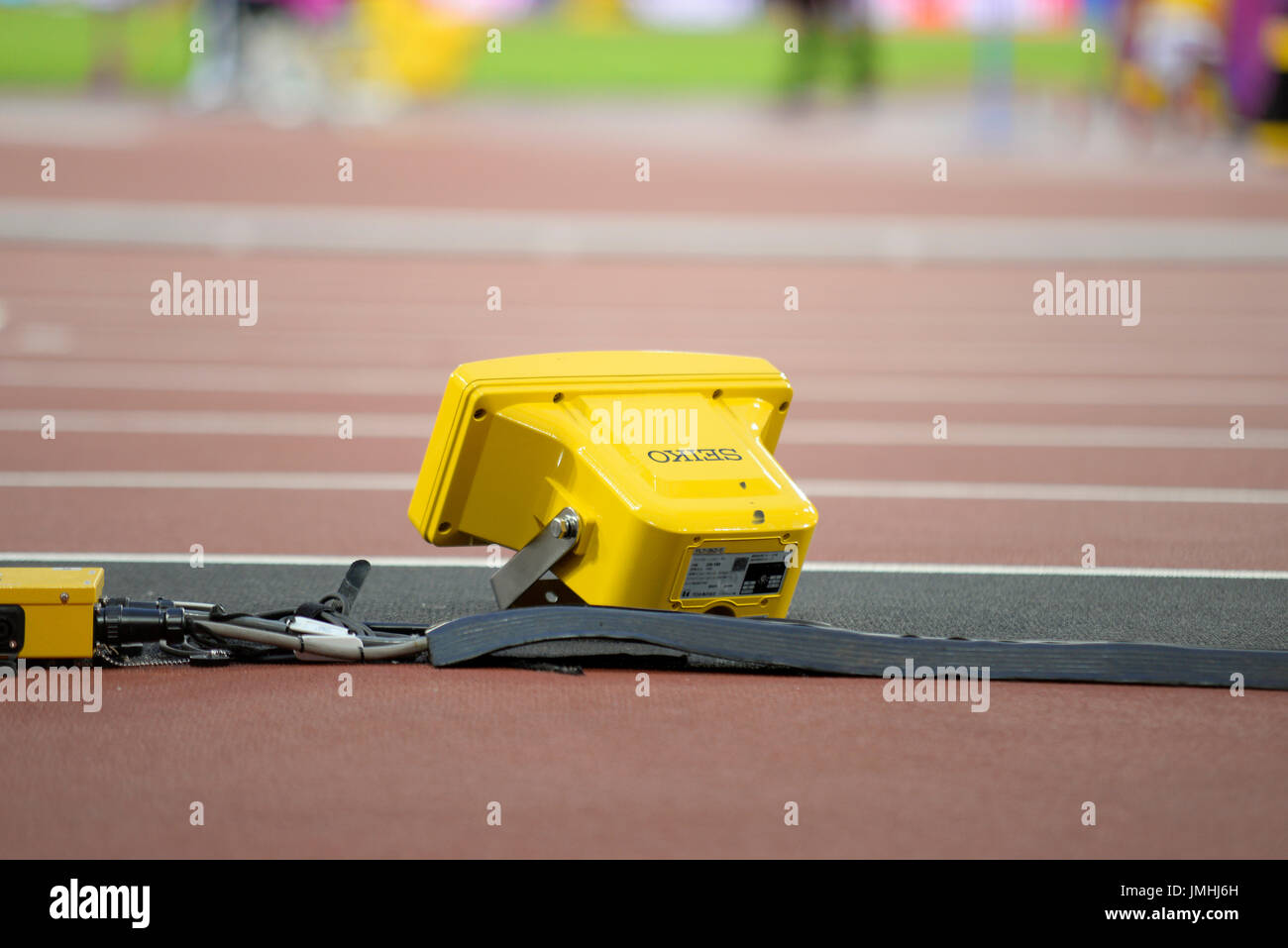 Seiko track starting equipment at the World Para Athletics ...