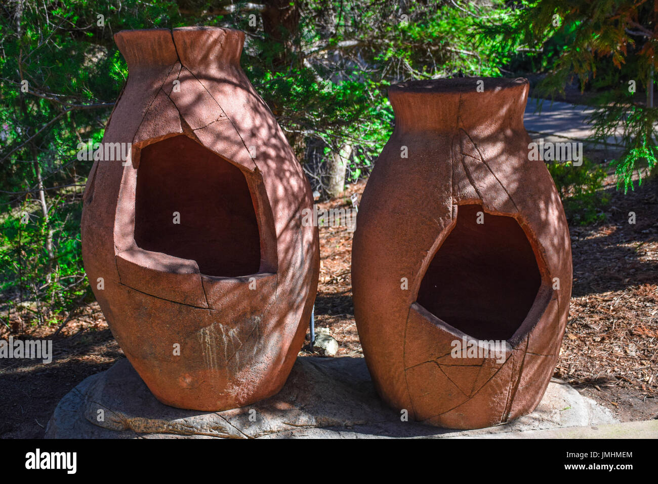 Two large jars Stock Photo - Alamy