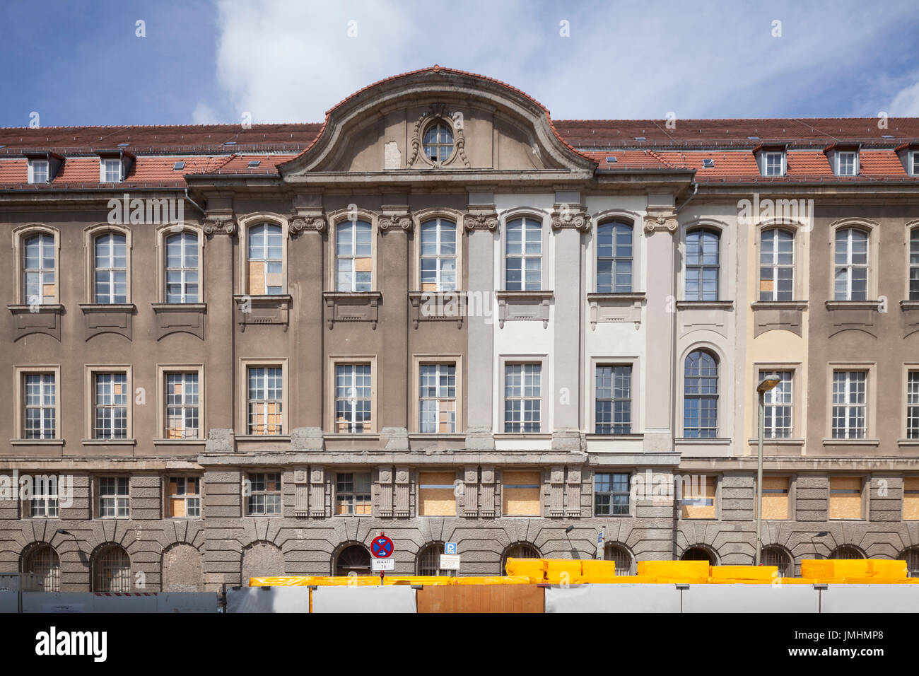 old Main Telegraph Office in German Haupttelegrafenamt , Berlin Stock ...