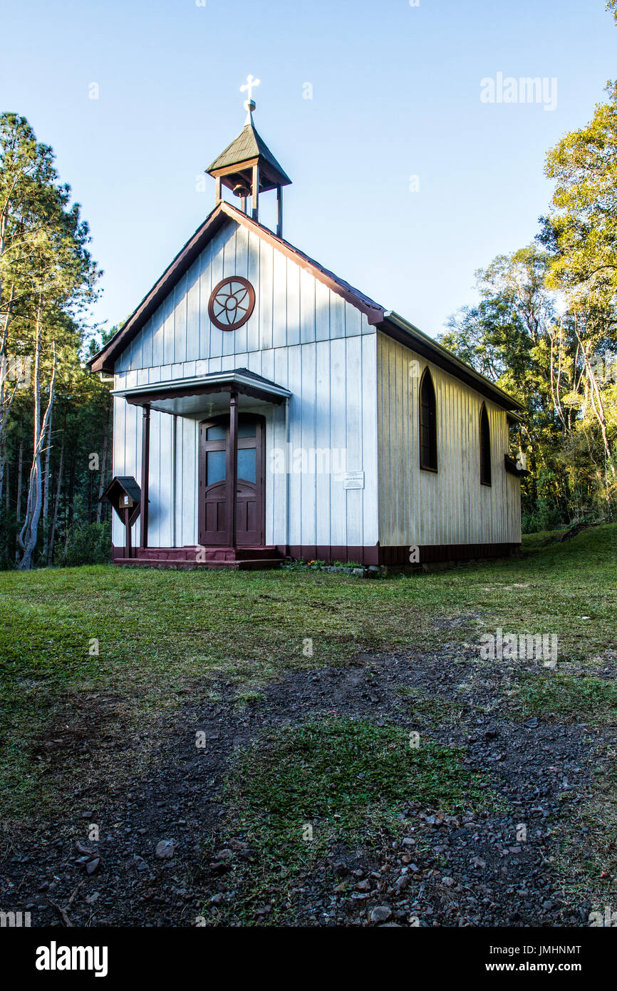 Babenberg Chapel, at Linha Babenberg, built in 1934. Treze Tilias ...
