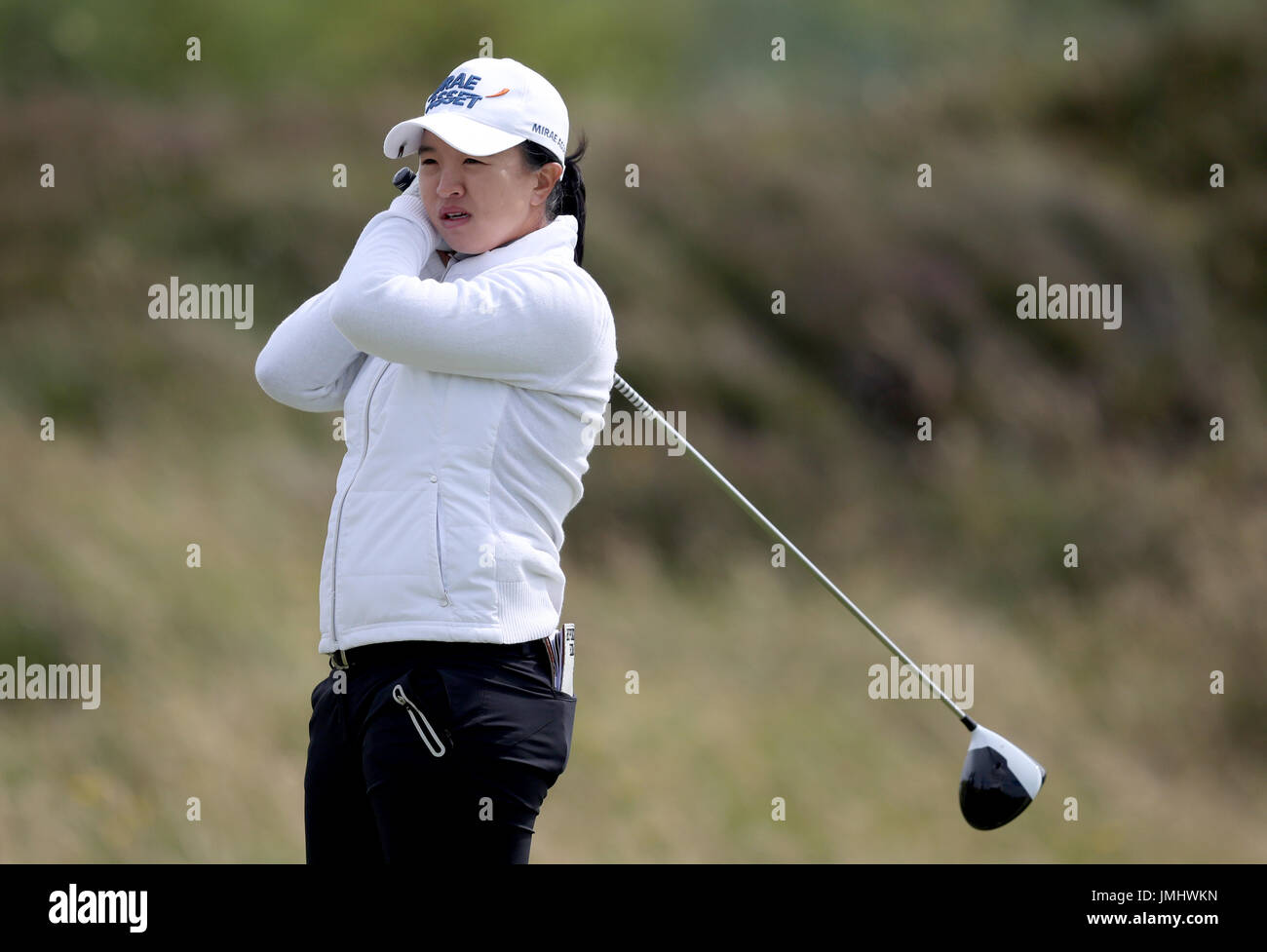 Korea's See Young Kim on the second tee during day one of the Aberdeen ...