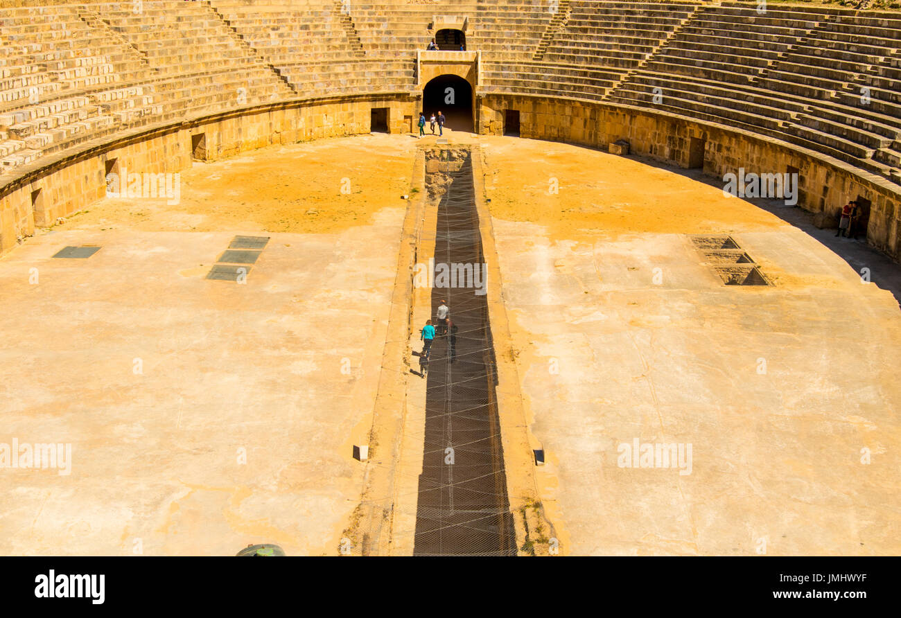 Ancient Coliseum in Tunisia Stock Photo - Alamy