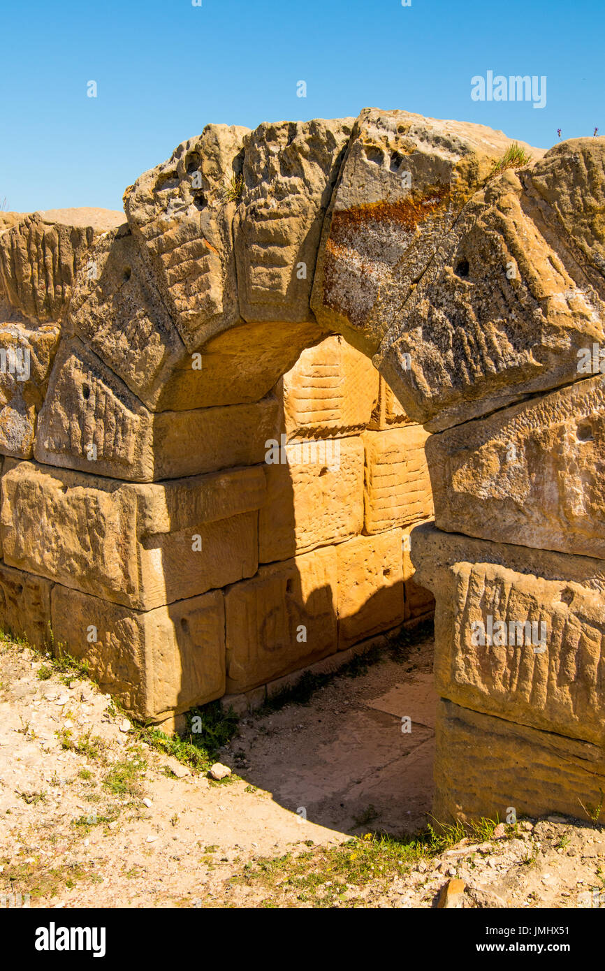 Ancient Coliseum in Tunisia Stock Photo - Alamy