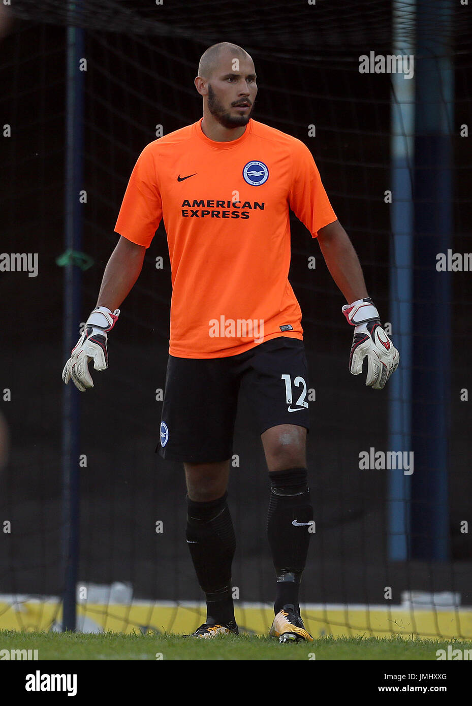 Brighton and Hove Albion's goalkeeper Niki Maenpaa Stock Photo - Alamy