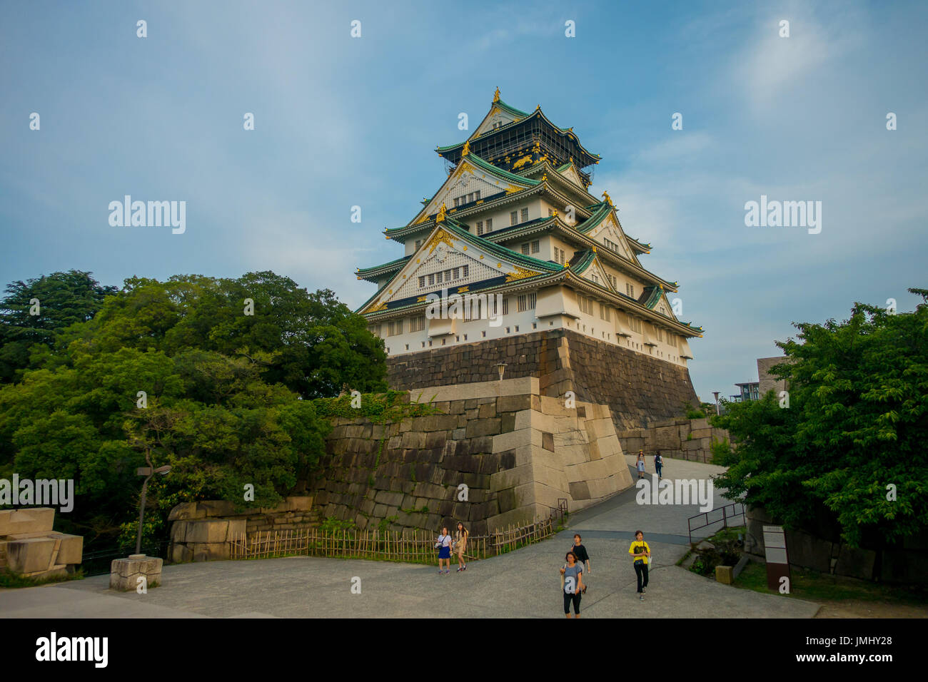 Historical landmarks in osaka hi-res stock photography and images - Alamy