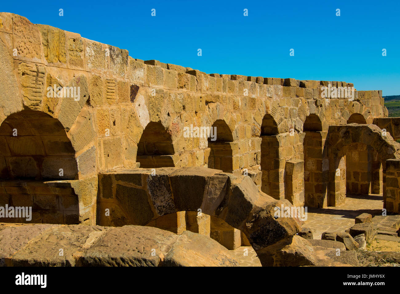 Ancient Coliseum in Tunisia Stock Photo - Alamy