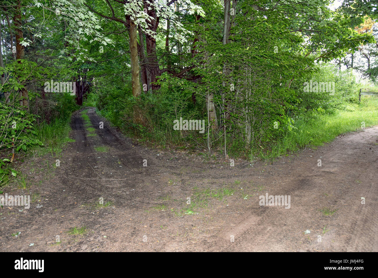 Two path divided hi-res stock photography and images - Alamy