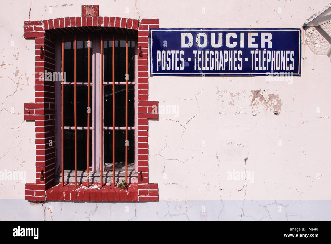 Old French Post office, in Doucier, Jura, France Stock Photo - Alamy
