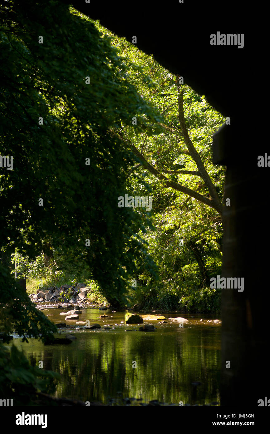The River Wansbeck, Mitford, Northumberland Stock Photo - Alamy