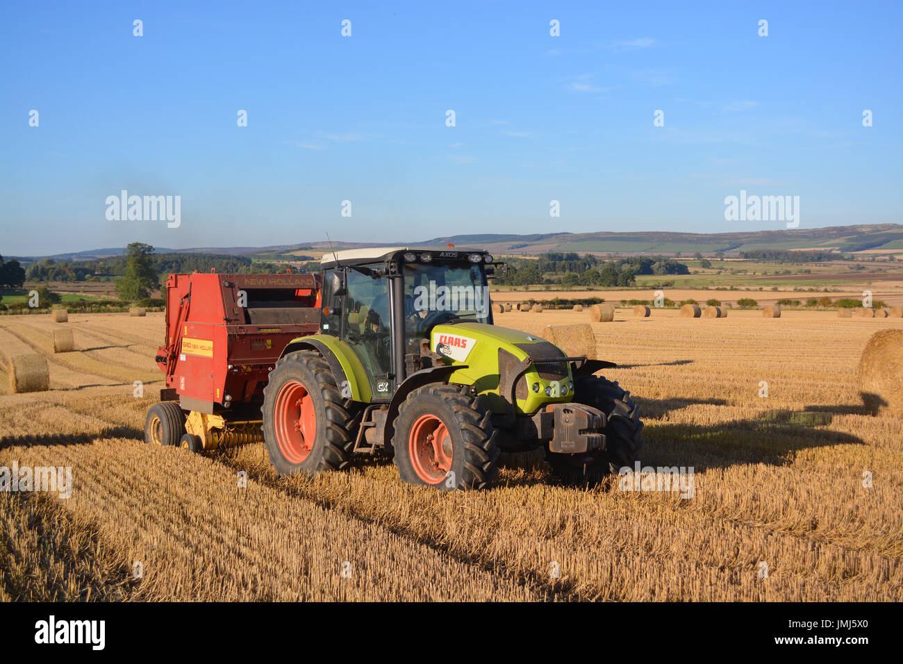 Claas Axos 340 Tractor Stock Photo - Alamy