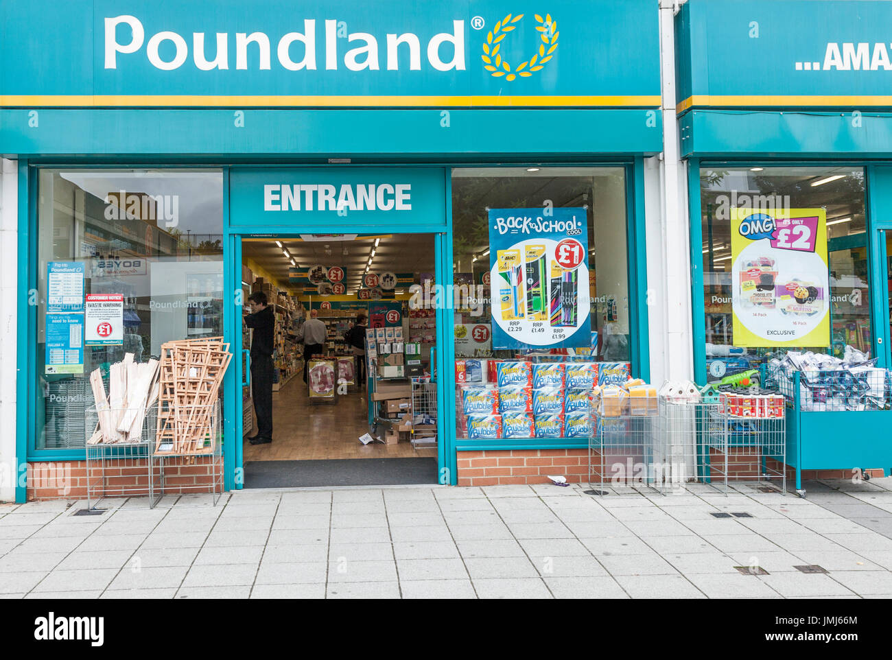 Poundland shop in Billingham,England,UK Stock Photo - Alamy