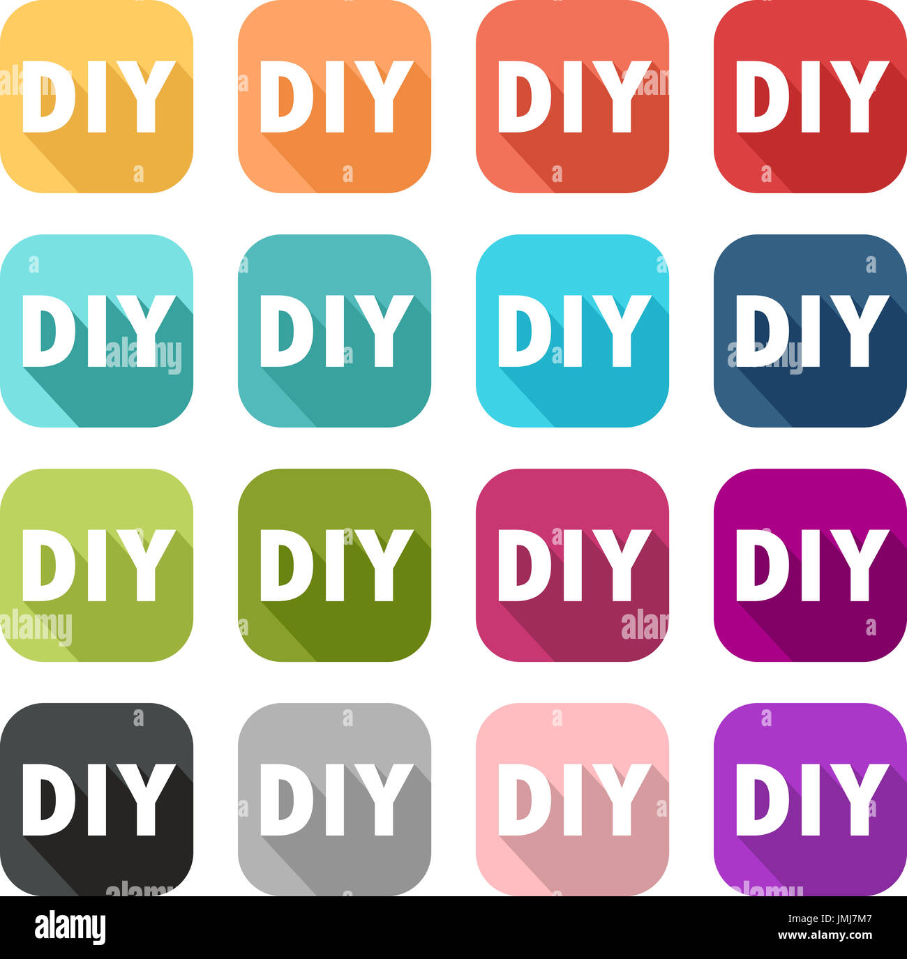 DIY icon for renovation, work and decoration in a house Stock Photo - Alamy
