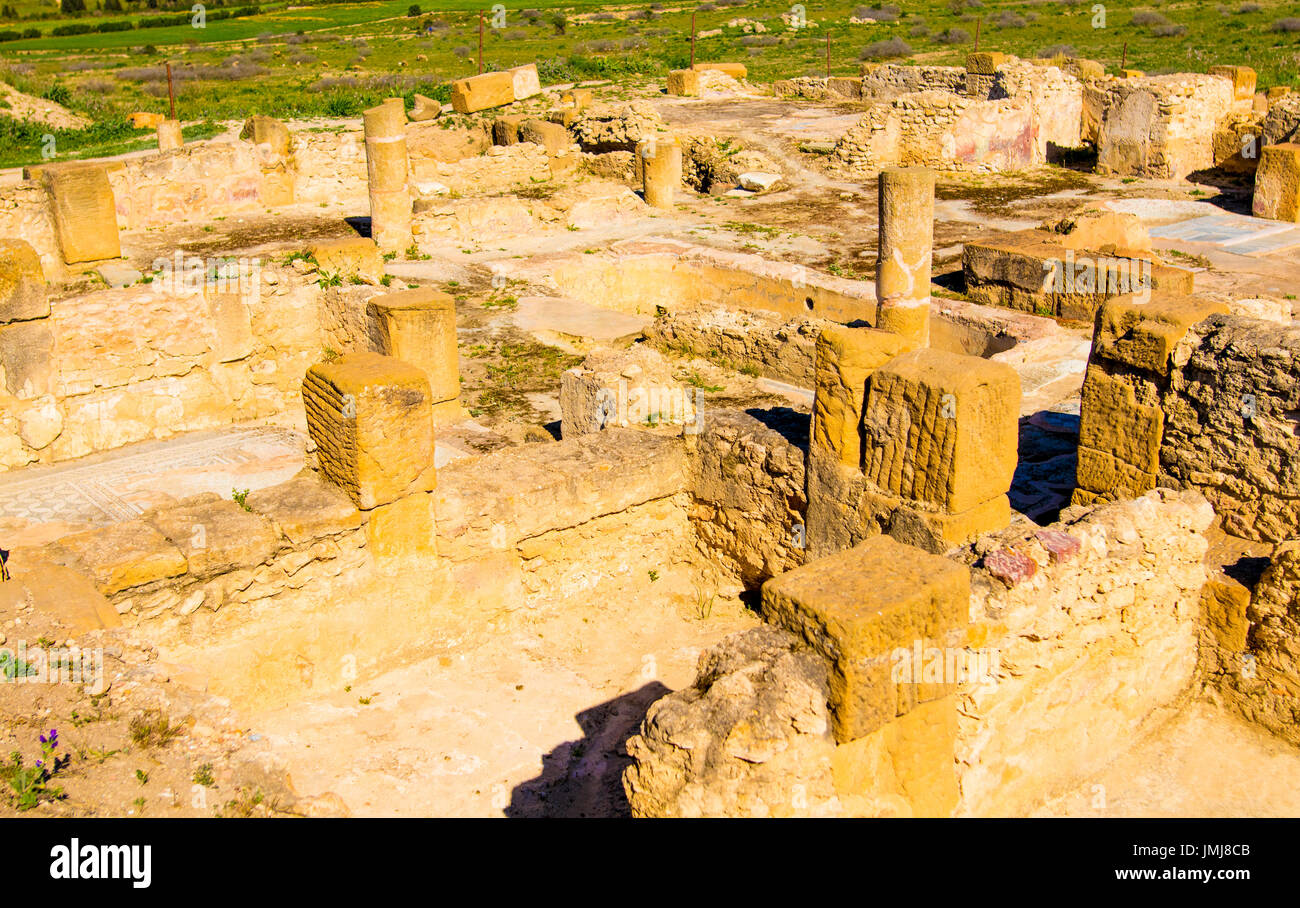A ruined ancient city in Tunisia Stock Photo - Alamy