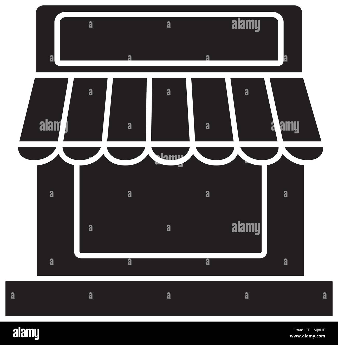 store icon over white background vector illustration Stock Vector Image ...