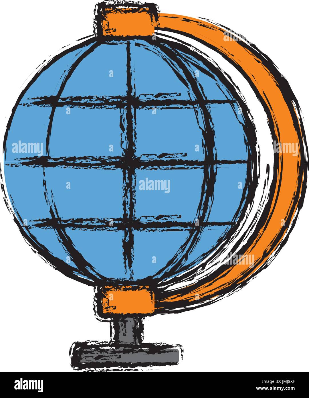 geography tool icon over white background vector illustration Stock ...