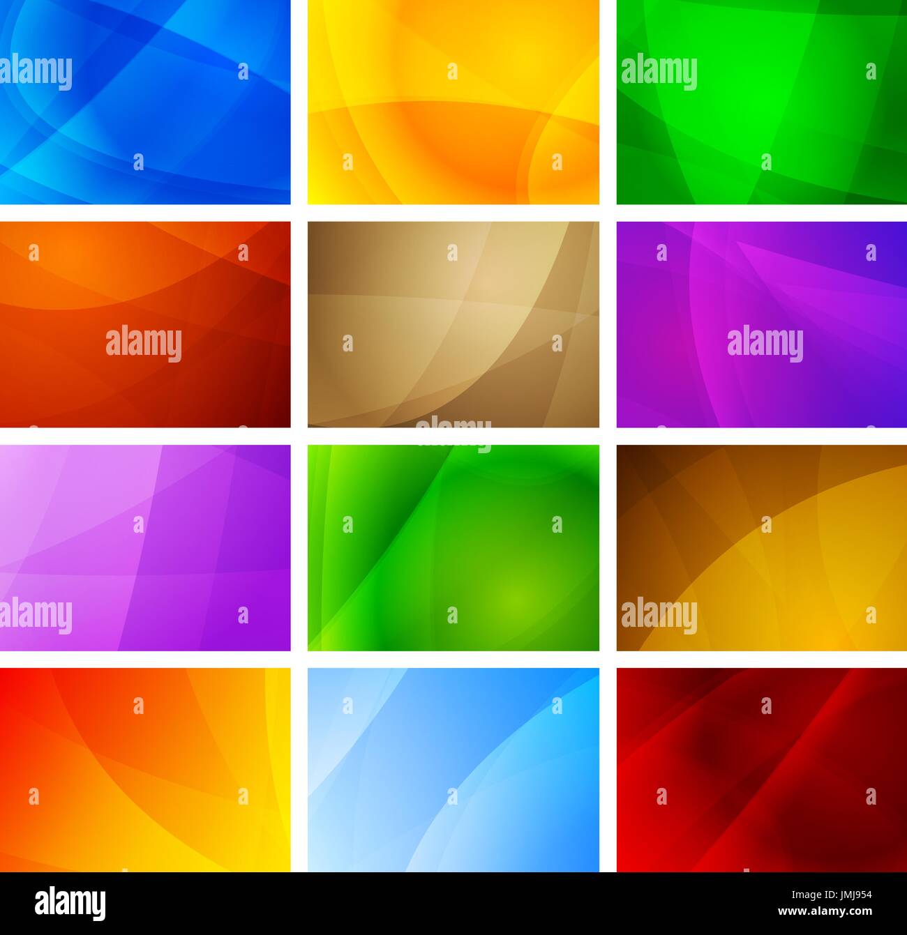 Set vibrant simple backdrops hi-res stock photography and images - Alamy