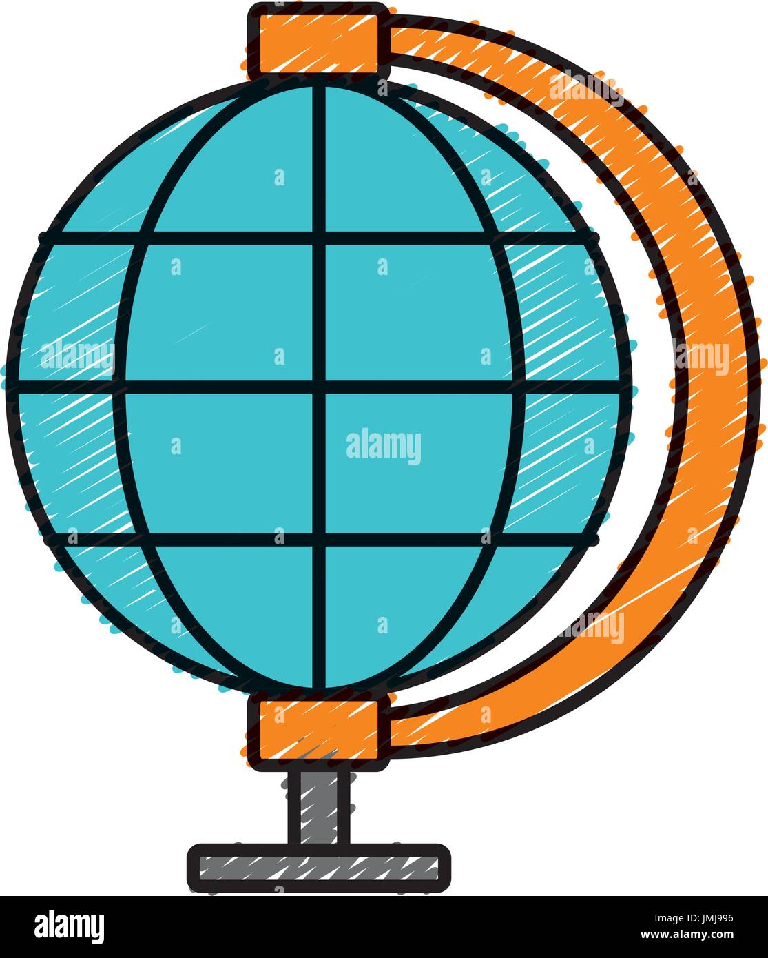 geography tool icon over white background vector illustration Stock ...