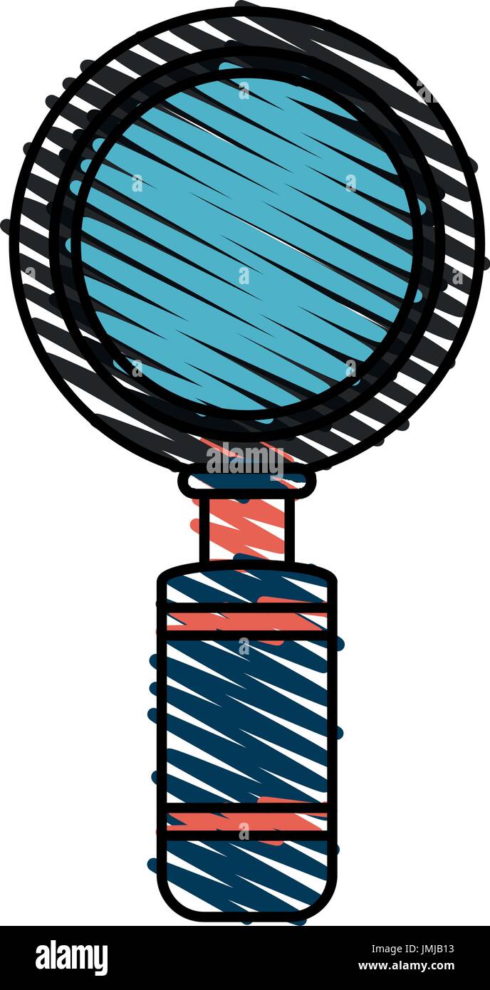 magnifying glass vector illustration Stock Vector Image & Art - Alamy
