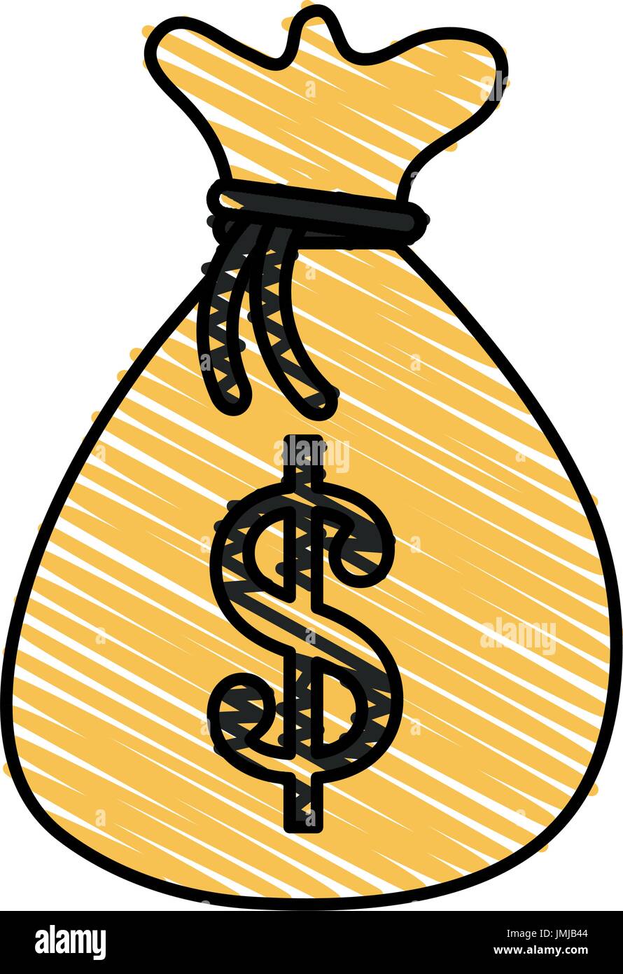 money bag vector illustration Stock Vector Image & Art - Alamy