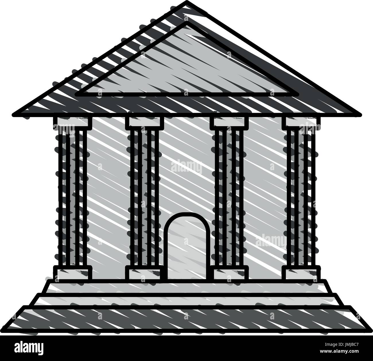 greek building vector illustration Stock Vector Image & Art - Alamy