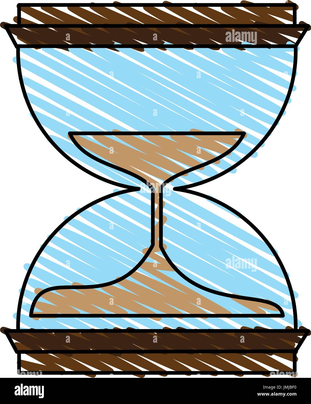 hourglass vector illustration Stock Vector Image & Art - Alamy