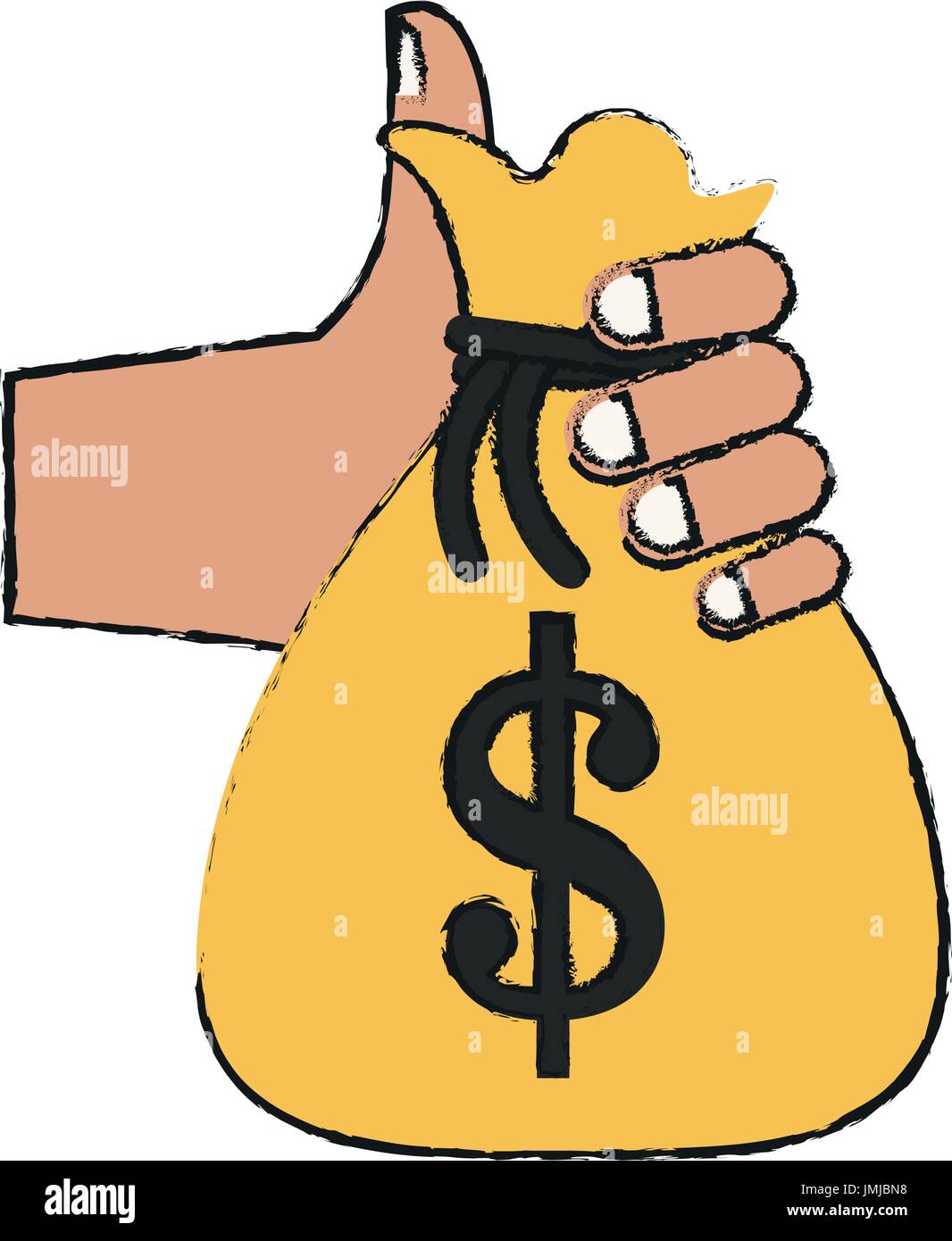 money bag vector illustration Stock Vector Image & Art - Alamy