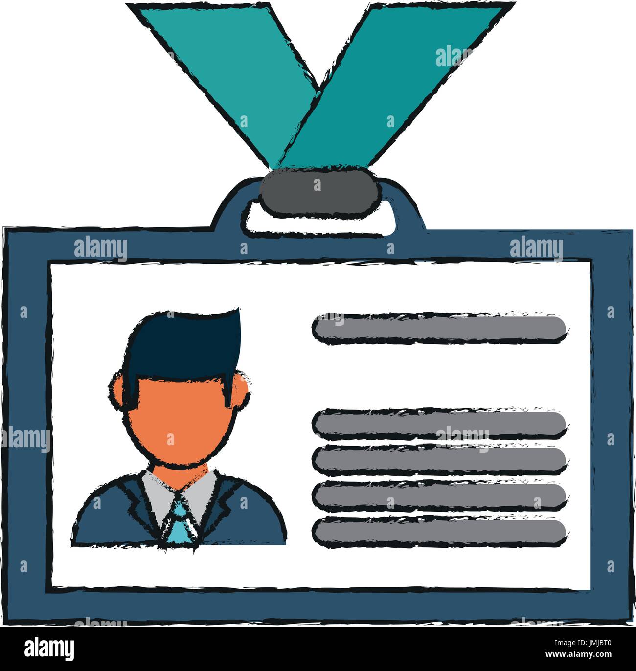 ID card vector illustration Stock Vector Image & Art - Alamy