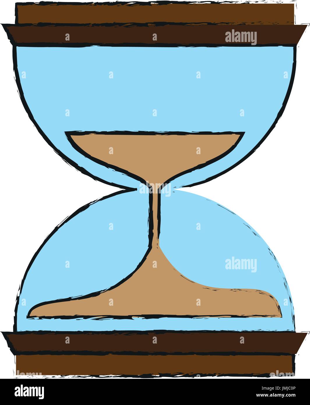 hourglass vector illustration Stock Vector Image & Art - Alamy