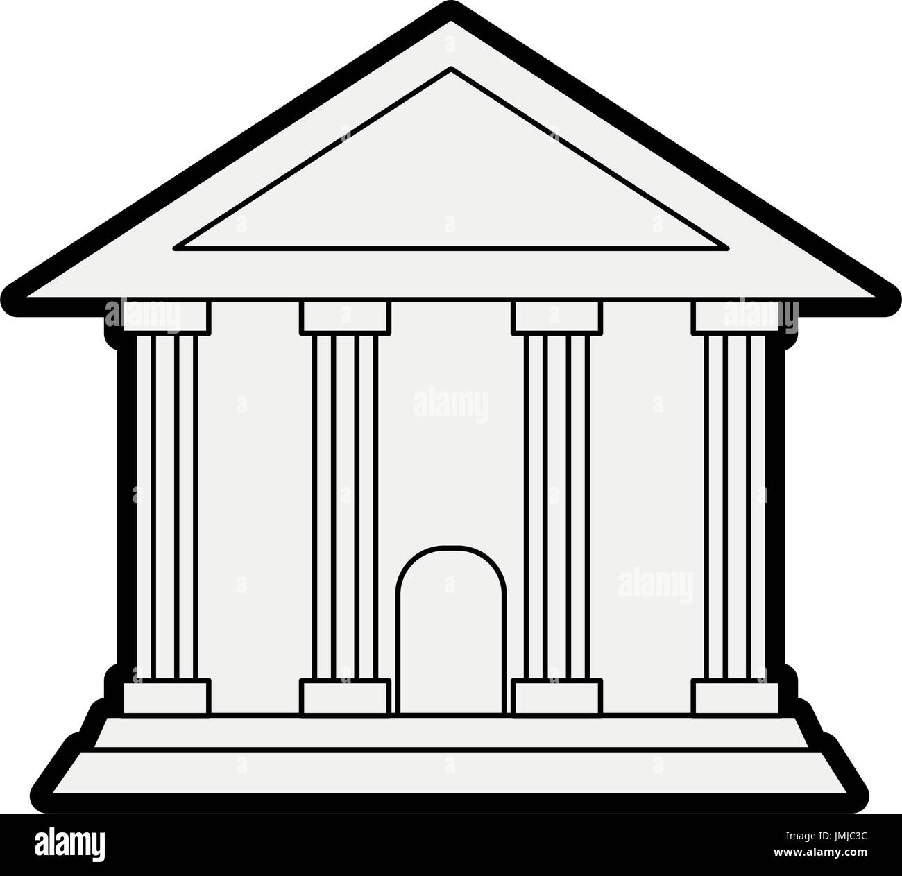 greek building vector illustration Stock Vector Image & Art - Alamy