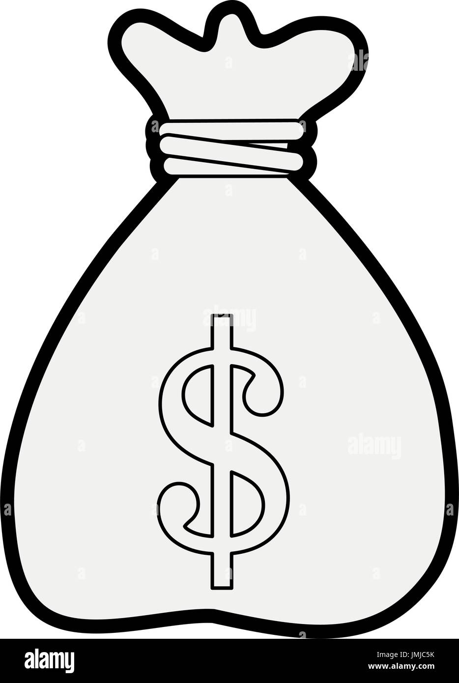 money bag vector illustration Stock Vector Image & Art - Alamy