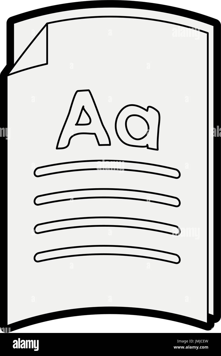 document vector illustration Stock Vector Image & Art - Alamy