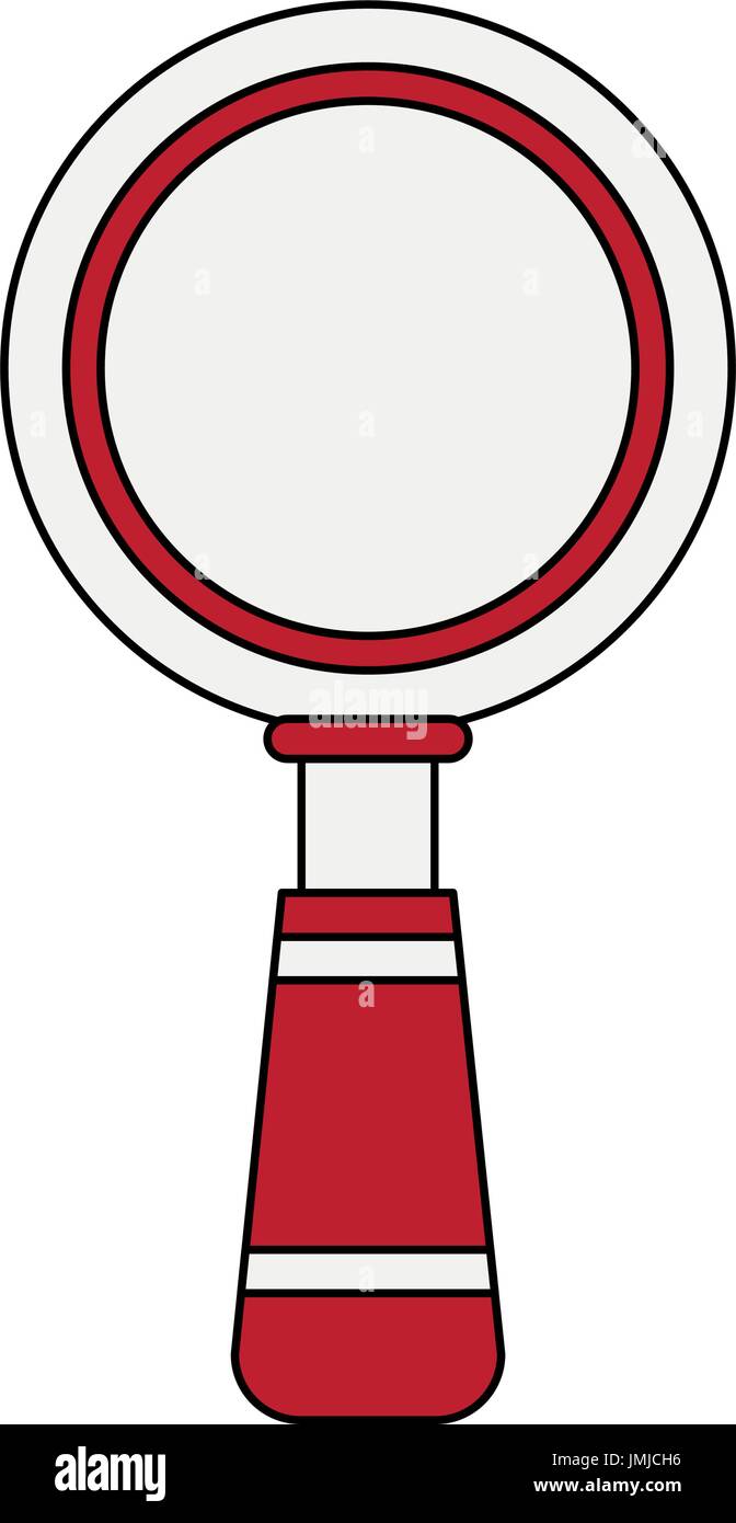 magnifying glass vector illustration Stock Vector Image & Art - Alamy