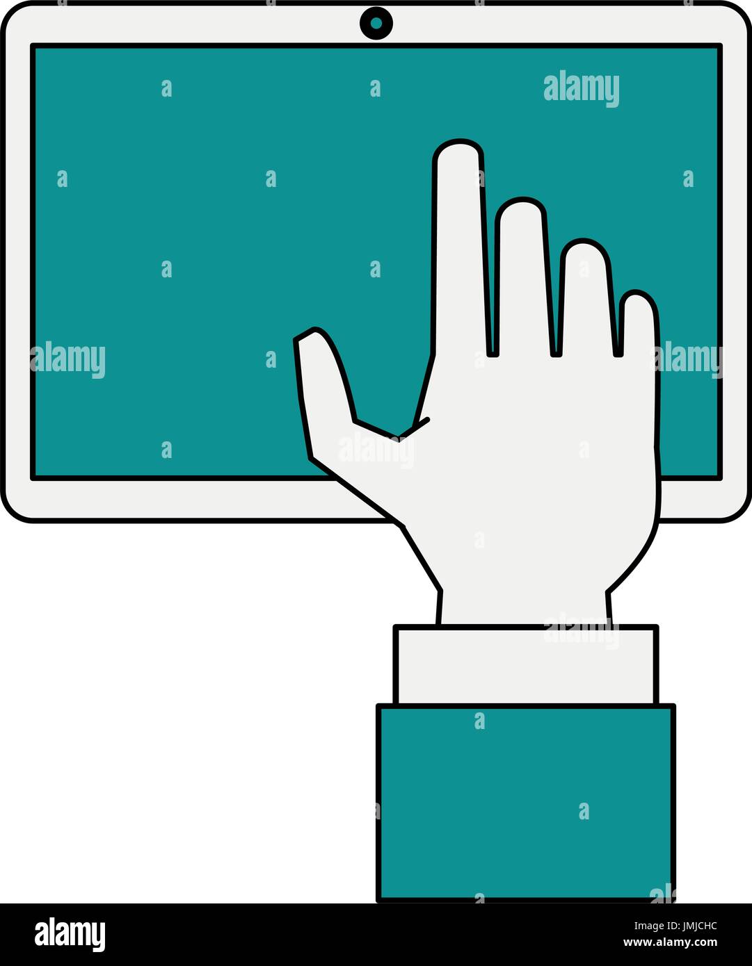 tablet vector illustration Stock Vector Image & Art - Alamy