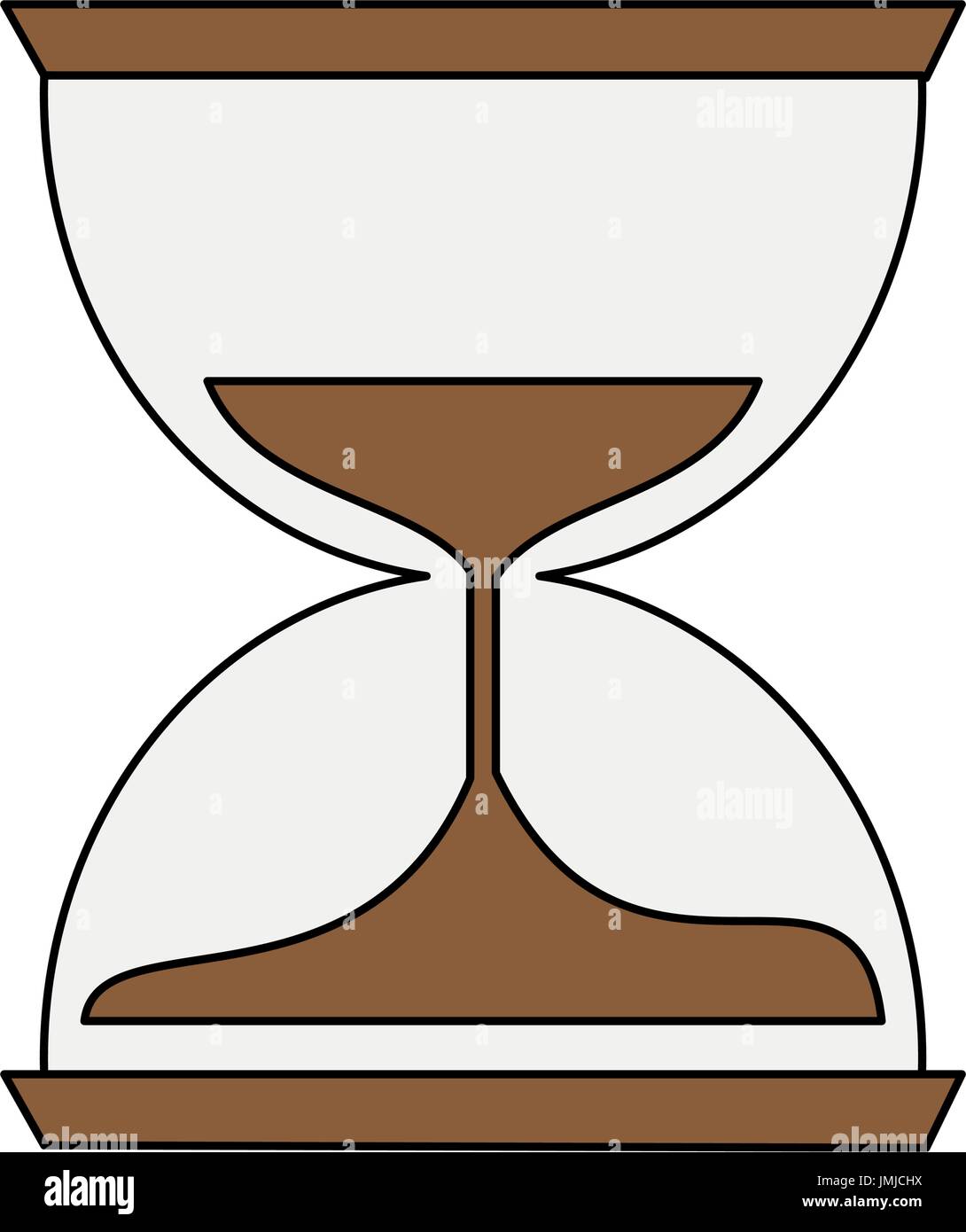 hourglass vector illustration Stock Vector Image & Art - Alamy