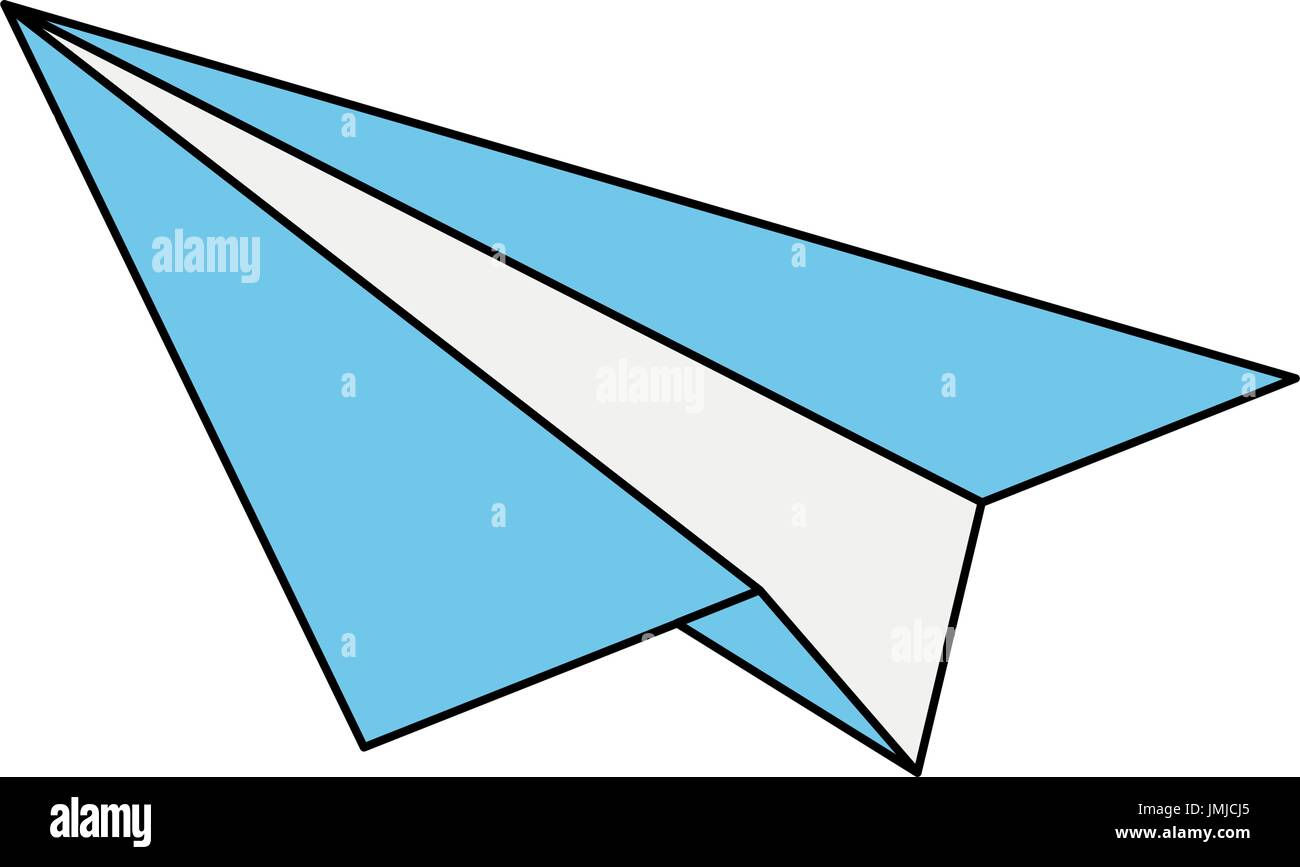 paper plane vector illustration Stock Vector Image & Art - Alamy