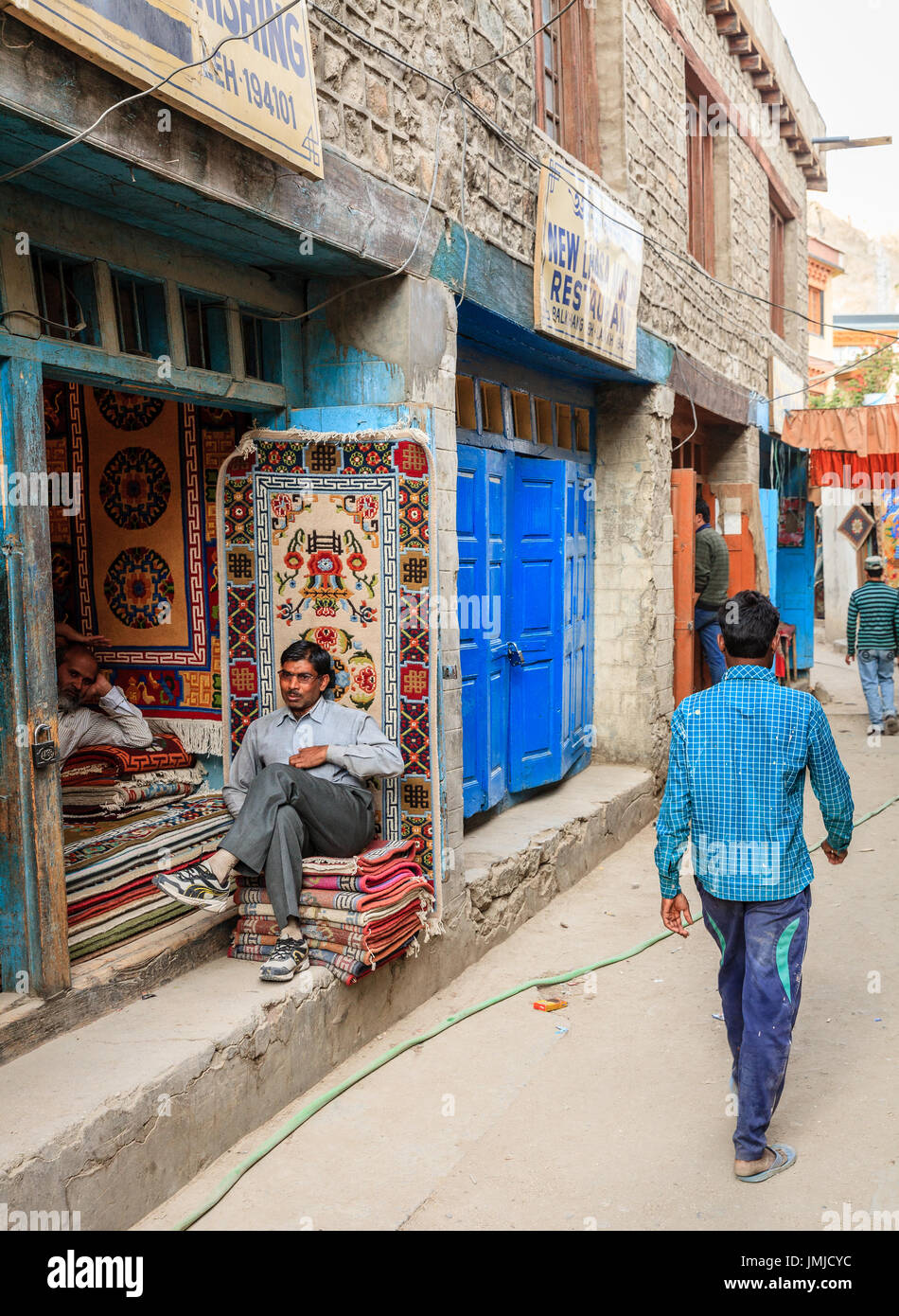 Leh and ladakh and streets hi-res stock photography and images - Alamy