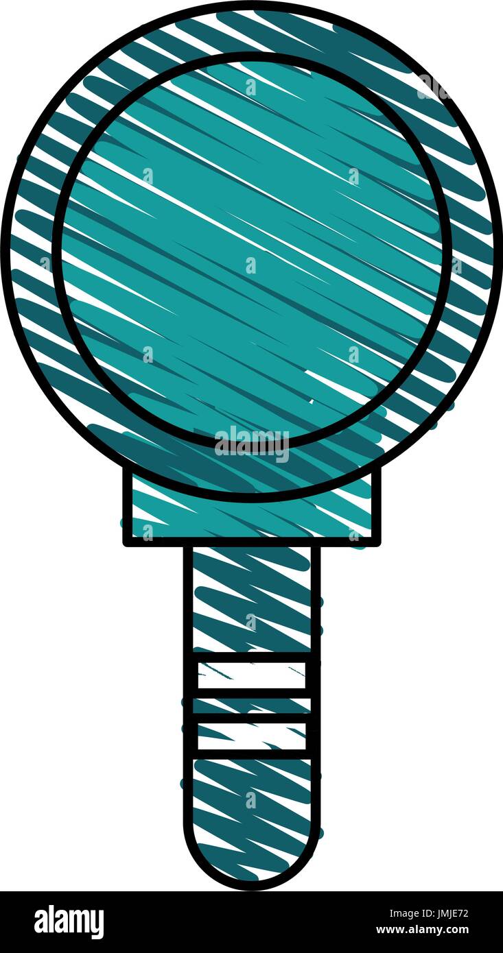 magnifying glass vector illustration Stock Vector Image & Art - Alamy