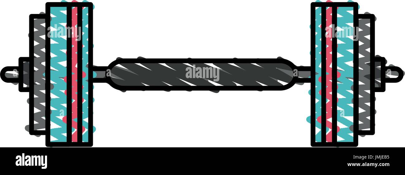 barbell vector illustration Stock Vector Image & Art - Alamy