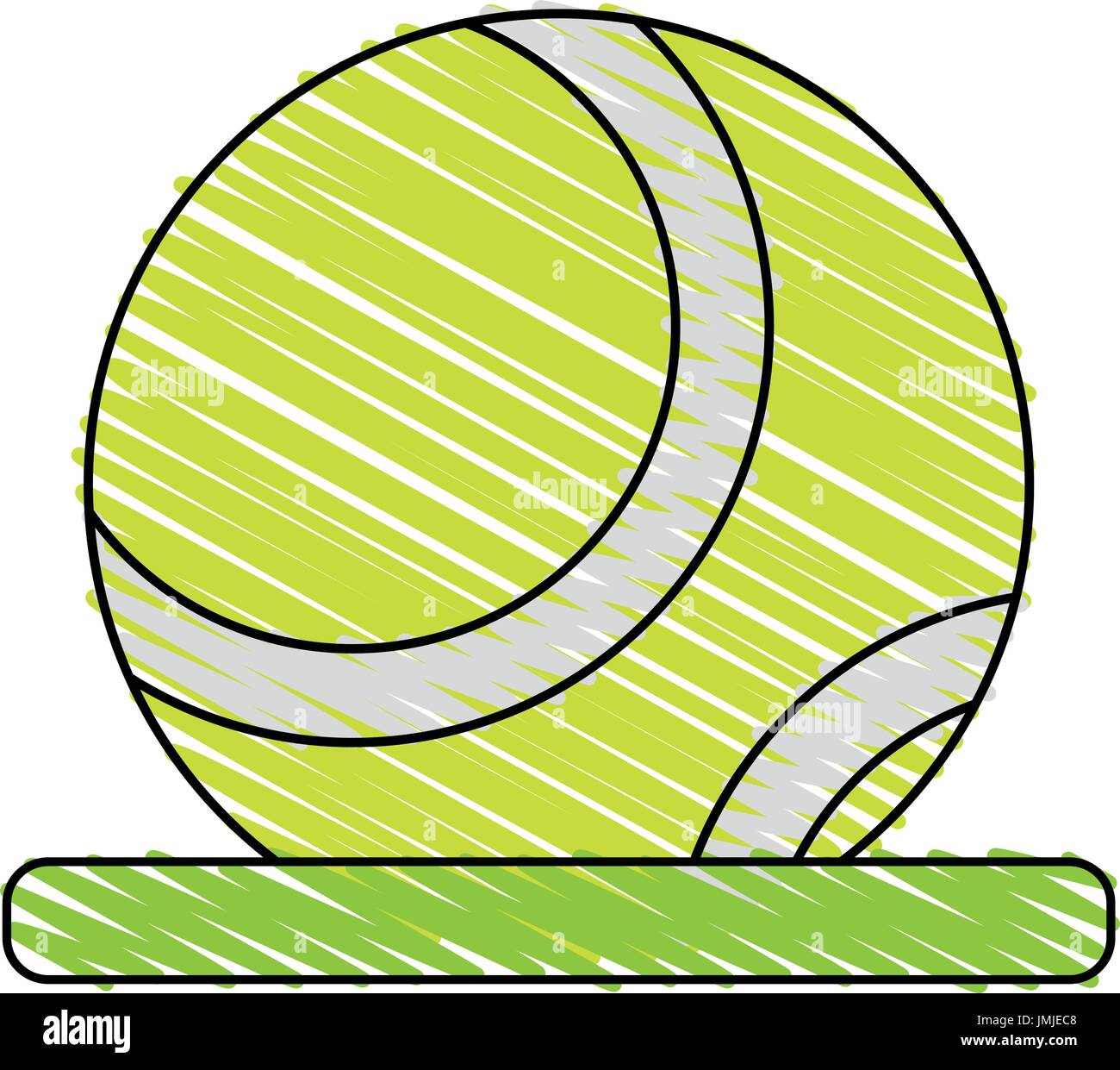 tennis ball vector illustration Stock Vector Image & Art - Alamy