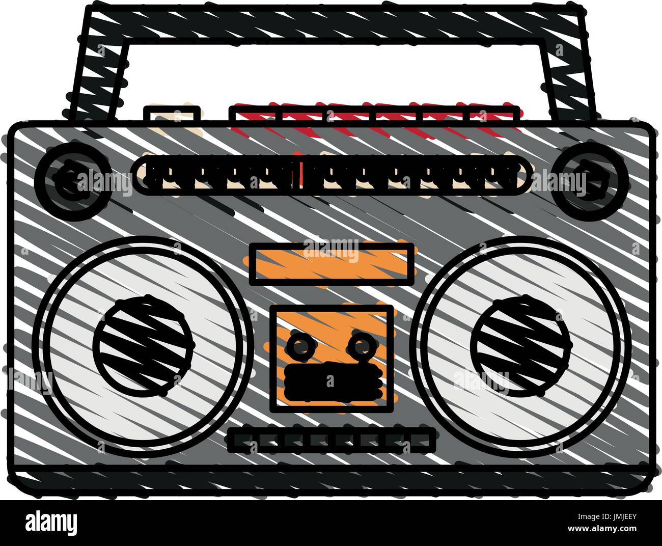 radio vector illustration Stock Vector Image & Art - Alamy
