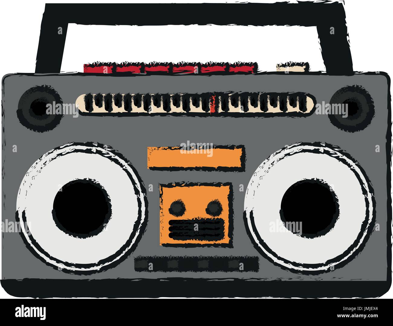 radio vector illustration Stock Vector Image & Art - Alamy