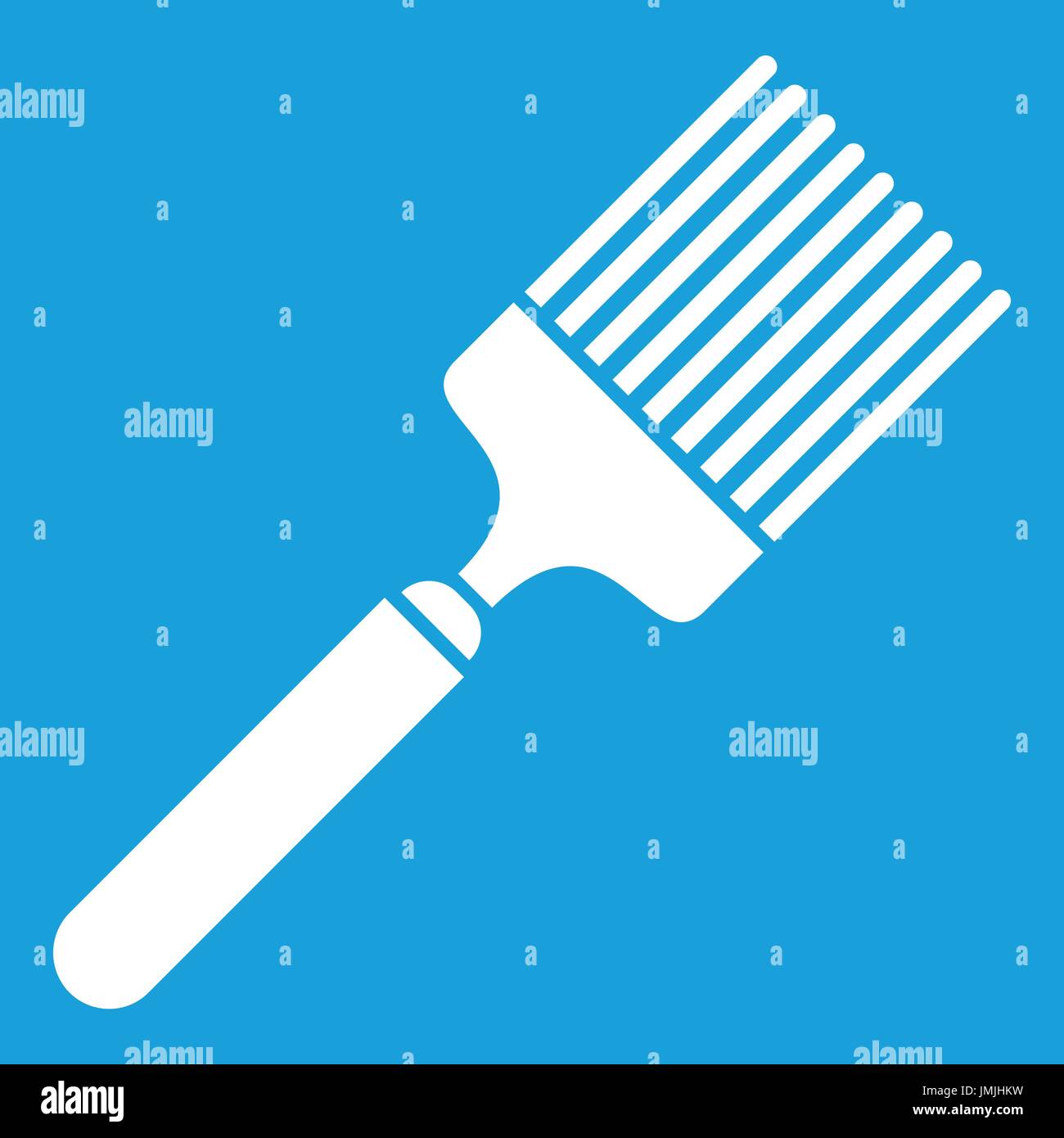 Brush icon white Stock Vector Image & Art - Alamy